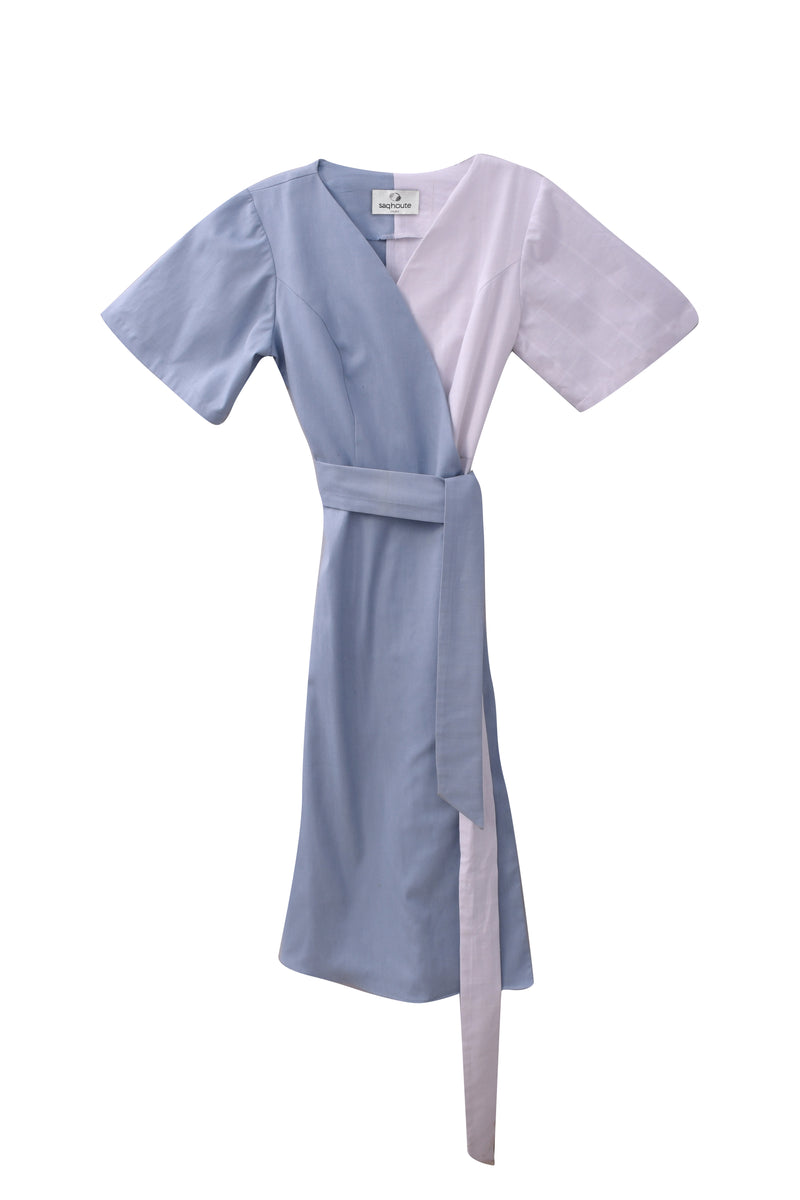The Delta Wrap Dress – saqhoute